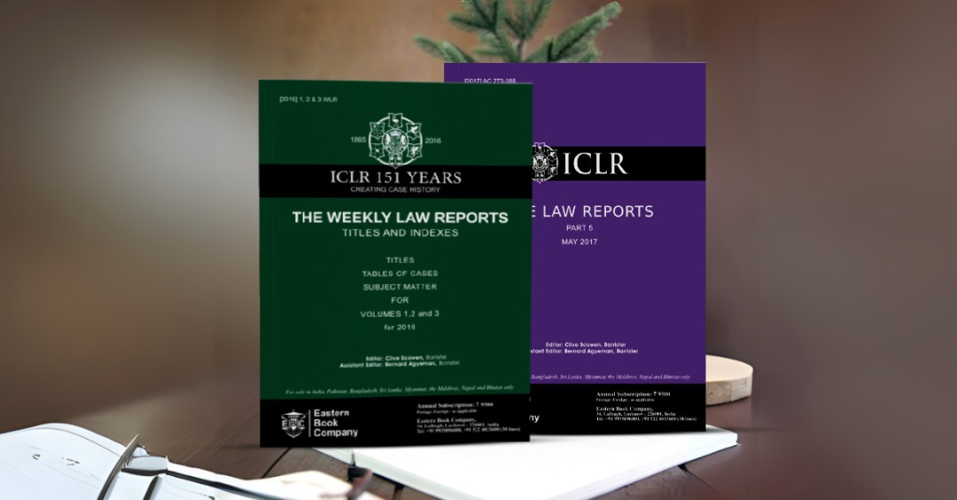 Decoding Weekly Law Reports and Law Reports by EBC