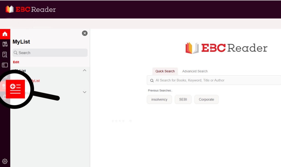 How to create a reading list in EBC Reader Archives - Blog - EBC Webstore